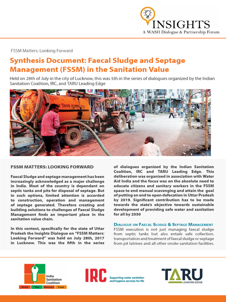 India Sanitation Coalition Pdf Sanitation Hygiene