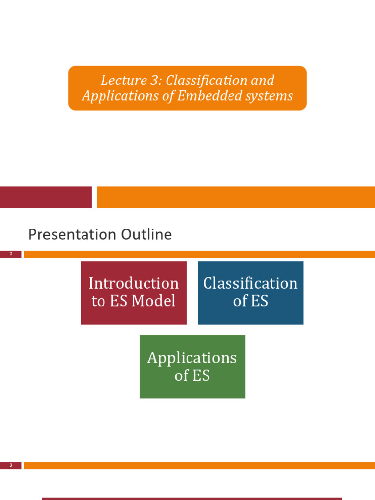 Classification of Embedded Systems | PDF | Embedded System | Digital ...