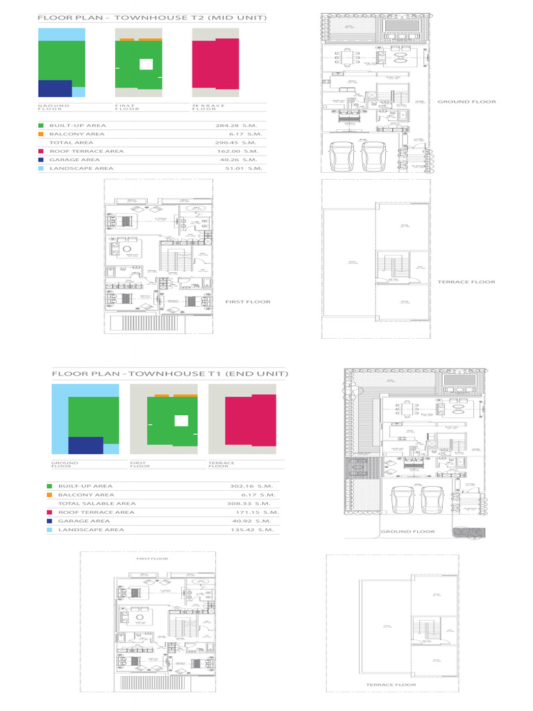 Grand Views G+1 Floor Plan MID & Corner PDF | PDF