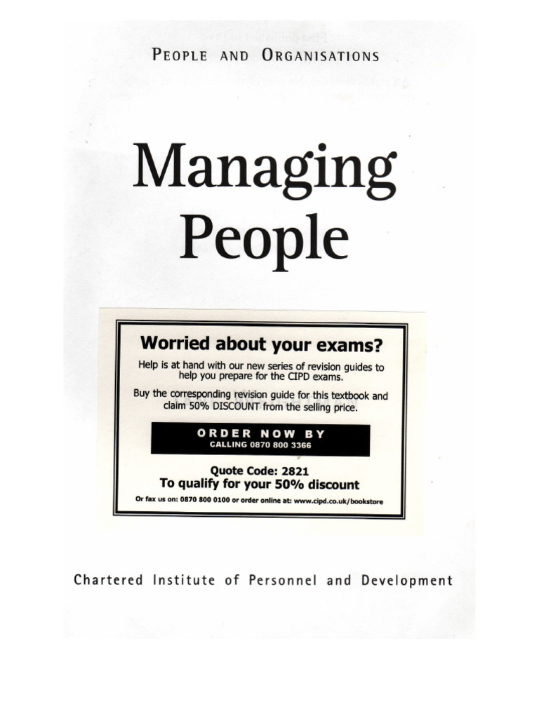 Managing People | PDF