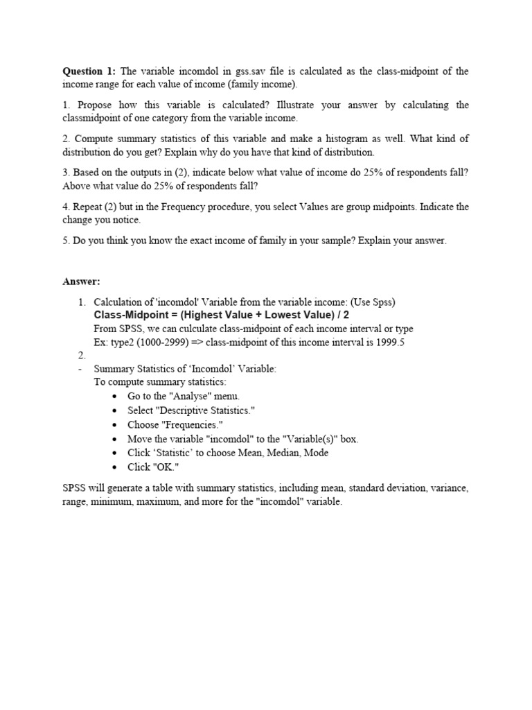 group-midterm-exam | PDF | Histogram | Mean
