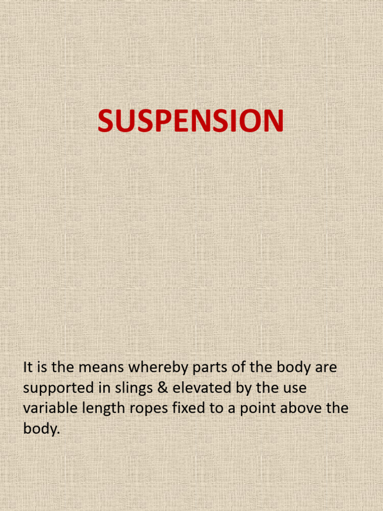 SUSPENSION Therapy | PDF | Rotation | Elbow