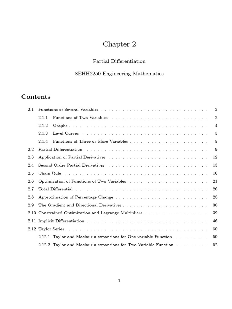 Chapter 2 Pdf Derivative Function Mathematics