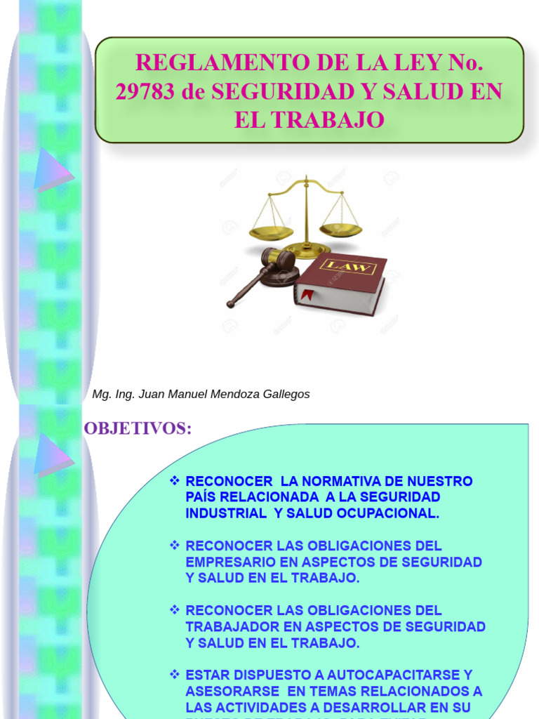 Reglamento de La Ley 29783 de SST | PDF | Castigos | Comunidad andina