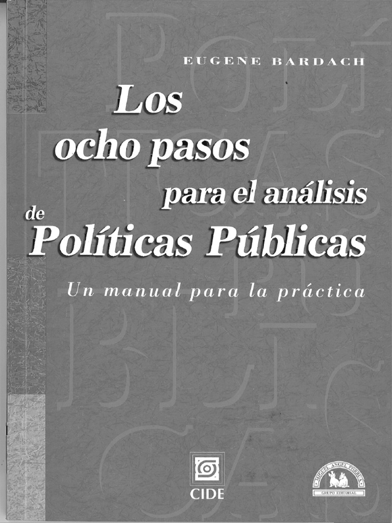 2.bardach - Los 8 Pasos | PDF