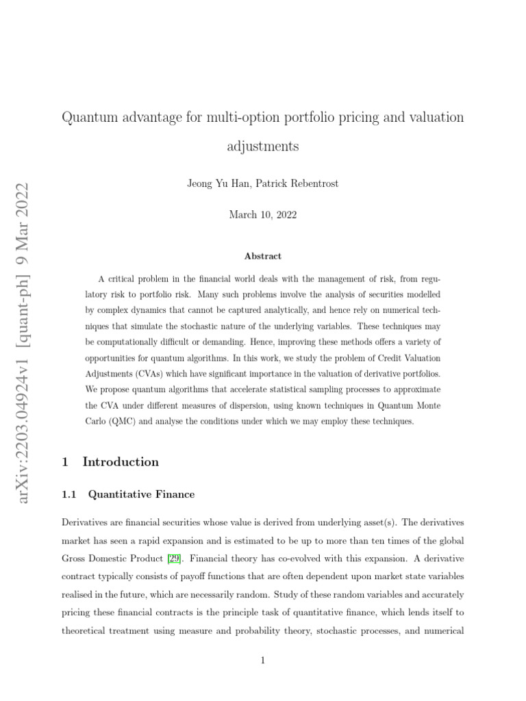 Quantum | PDF | Quantum Computing | Monte Carlo Method