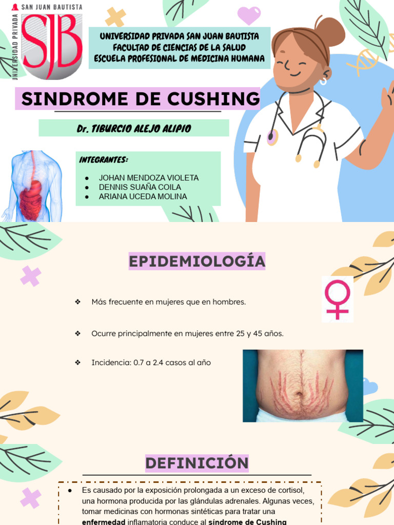Síndrome de Cushing: Causas y Tratamientos | PDF | Enfermedades y ...