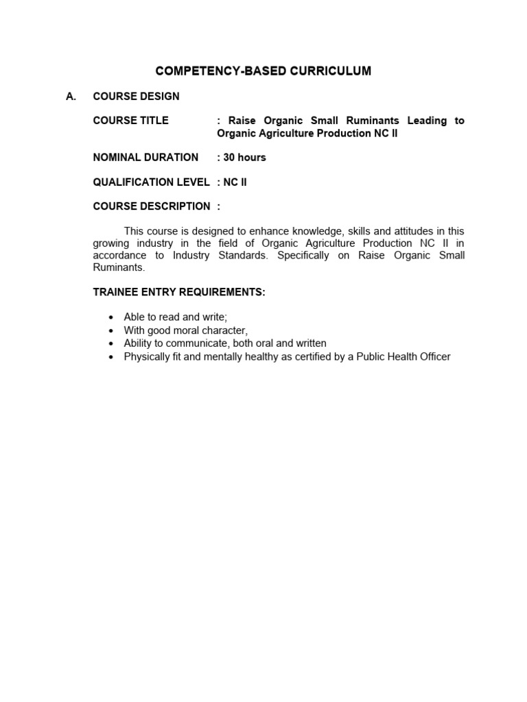 CBC - Raise Organic Small Ruminants | PDF | Sheep | Agriculture