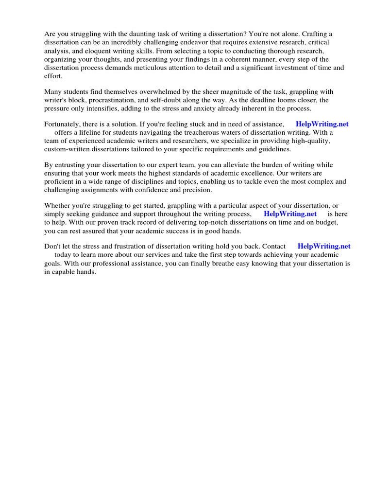 Online Dissertation Samples | PDF | Thesis | Doctor Of Philosophy