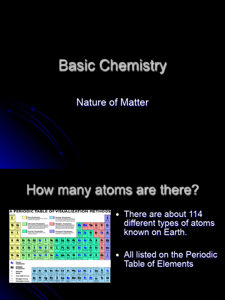 Basic Chemistry Concepts and Atoms | PDF | Foreign Language Studies