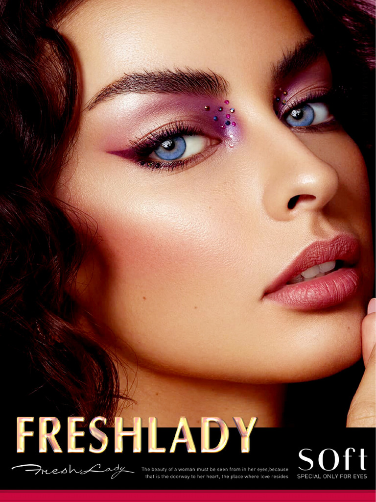 FreshLady Contact Lenses Promotion Pamphlet | PDF