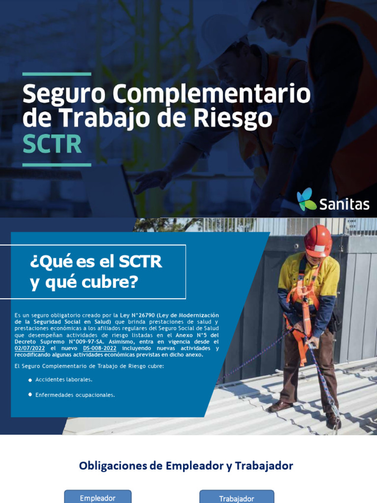 Cobertura SCTR Salud | PDF