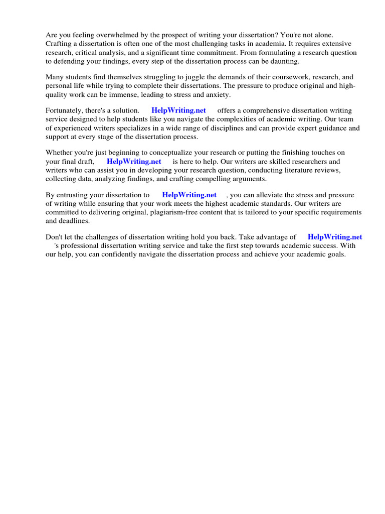 Full Dissertation Download | PDF | Thesis | Brand