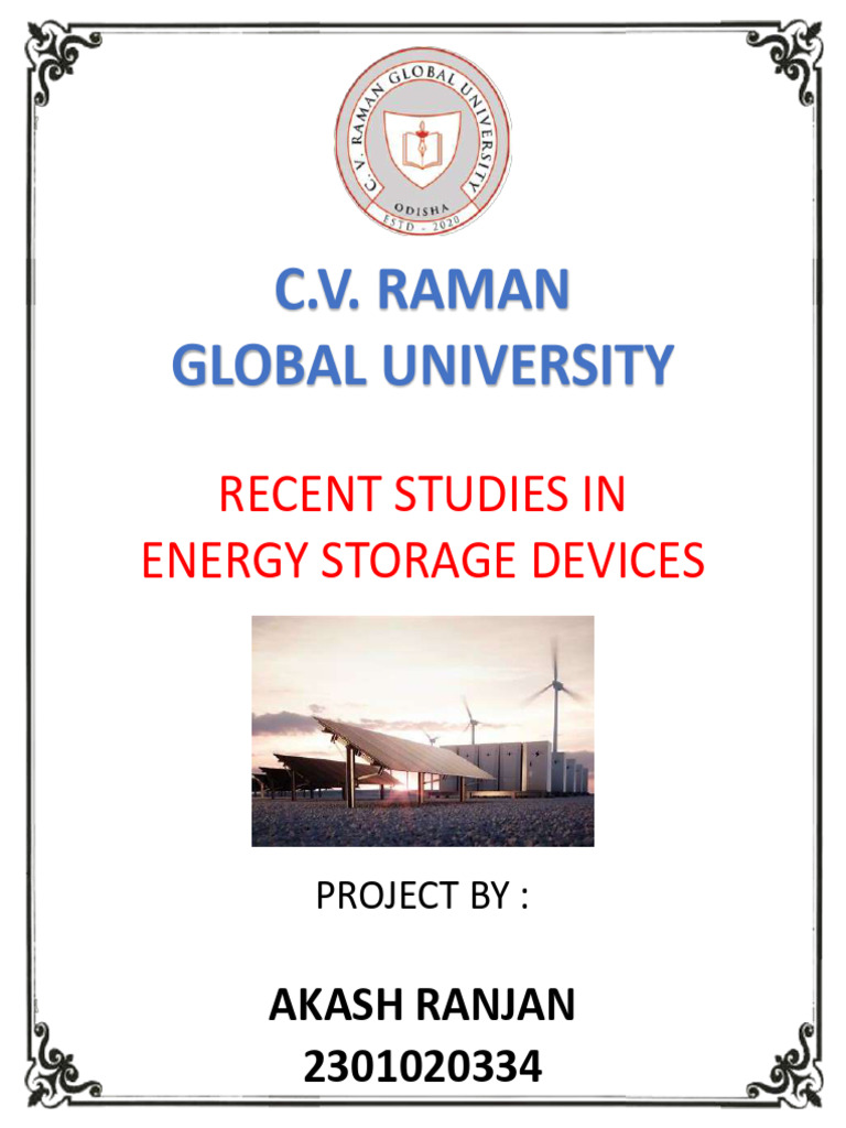Akash Phy | PDF | Energy Storage | Renewable Energy