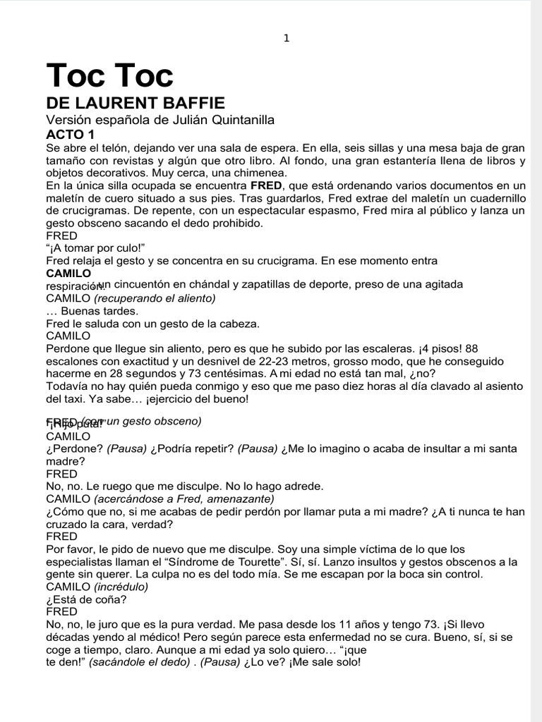 Dokumen - Tips - Toc Toc 1 | PDF