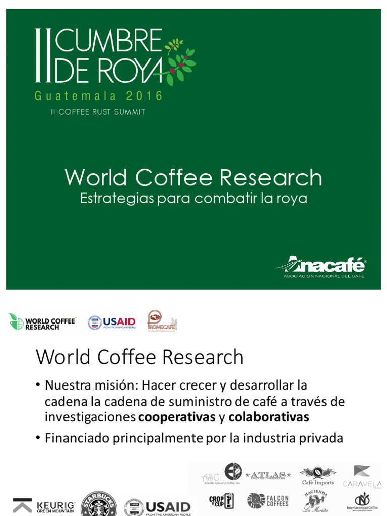 04 - David LaughlinII Cumbre Roya 2016 WCR 2 | PDF | café | Ciencias de ...