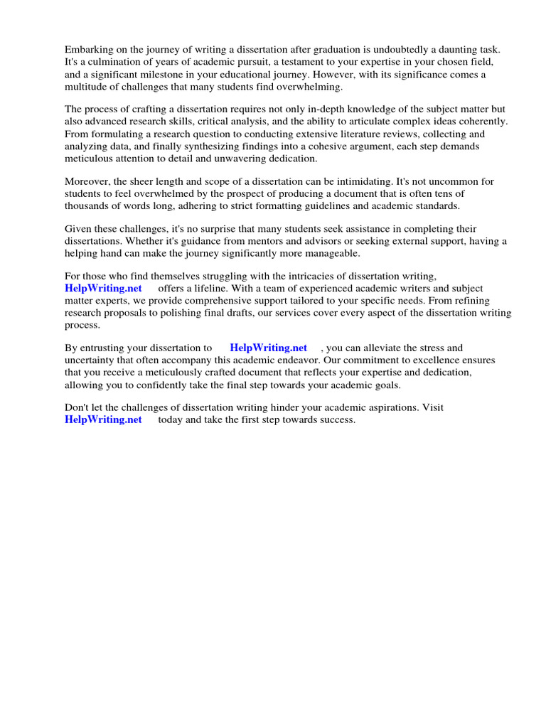 Dissertation After Graduation | PDF | Composite Material | Thesis