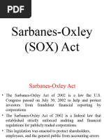 SOX Template | PDF | Sarbanes–Oxley Act | Internal Control
