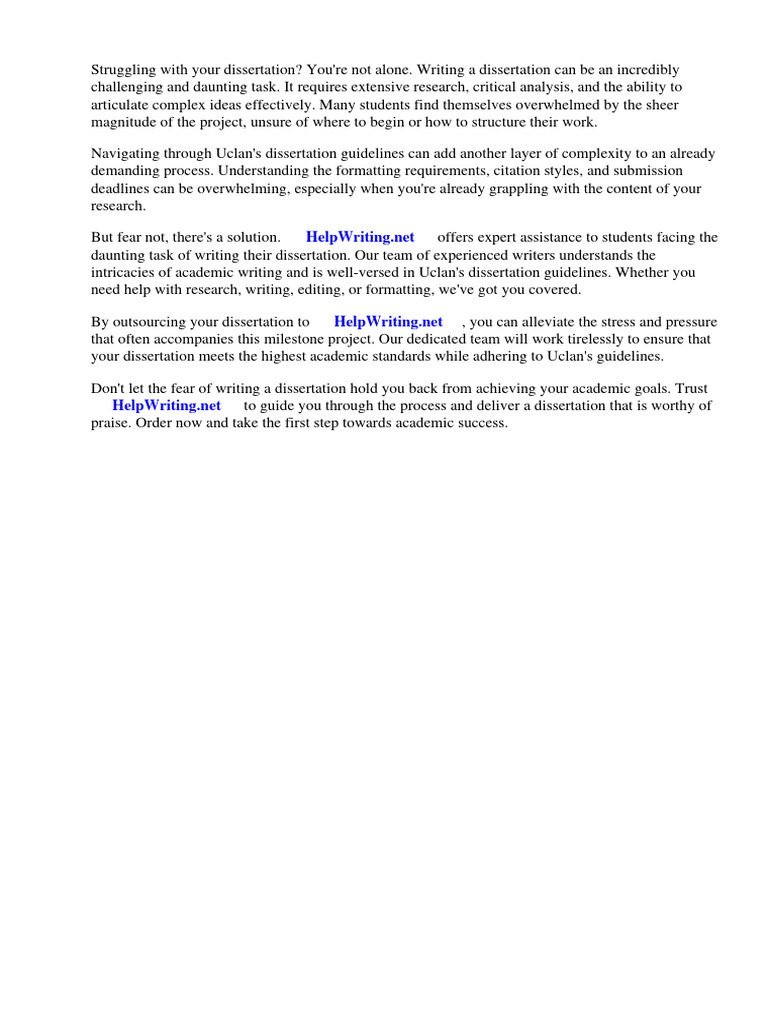 Uclan Dissertation Guidelines | PDF | Thesis | Apa Style Uclan Dissertation Guidelines | PDF | Thesis | Apa Style