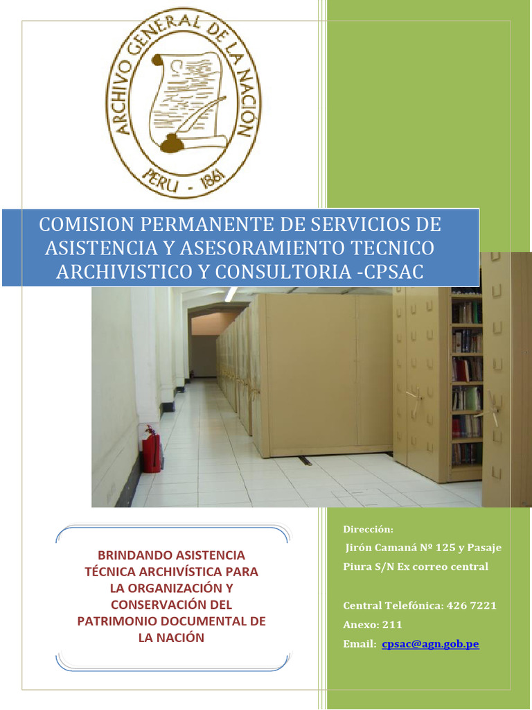 CPSAC | PDF | Gestión de registros