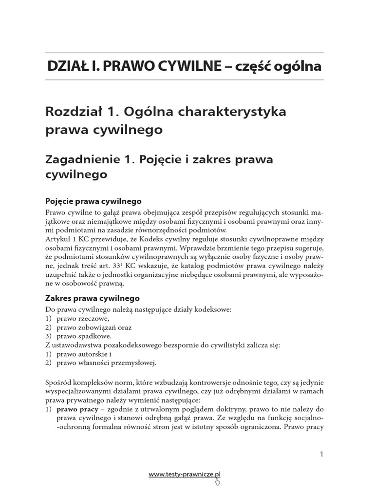 9893 Prawo Cywilne Czesc Ogolna Prawo Rzeczowe Zobowiazania I Prawo Spadkowe Katarzyna ...