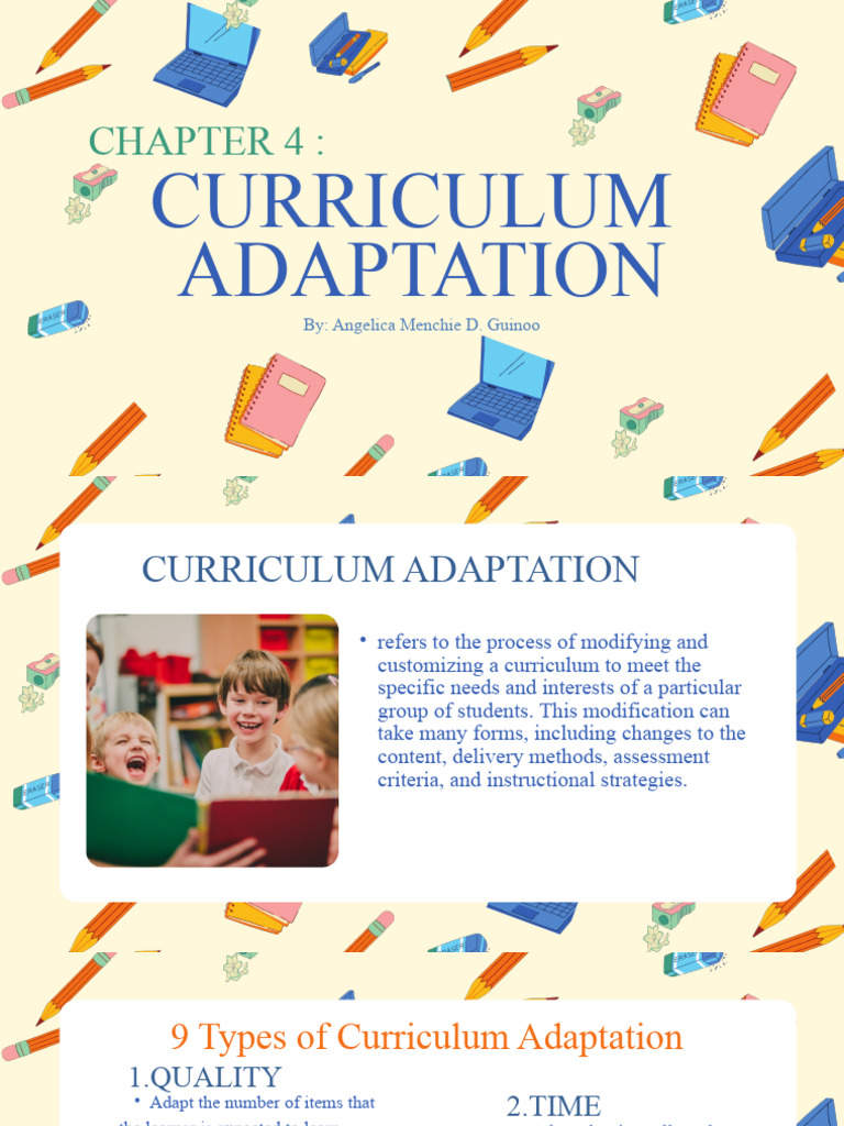 CURRIculum Adaptation | PDF | Curriculum | Learning