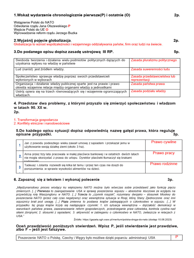 SPR Hit Dzial 3 KL 2 | PDF