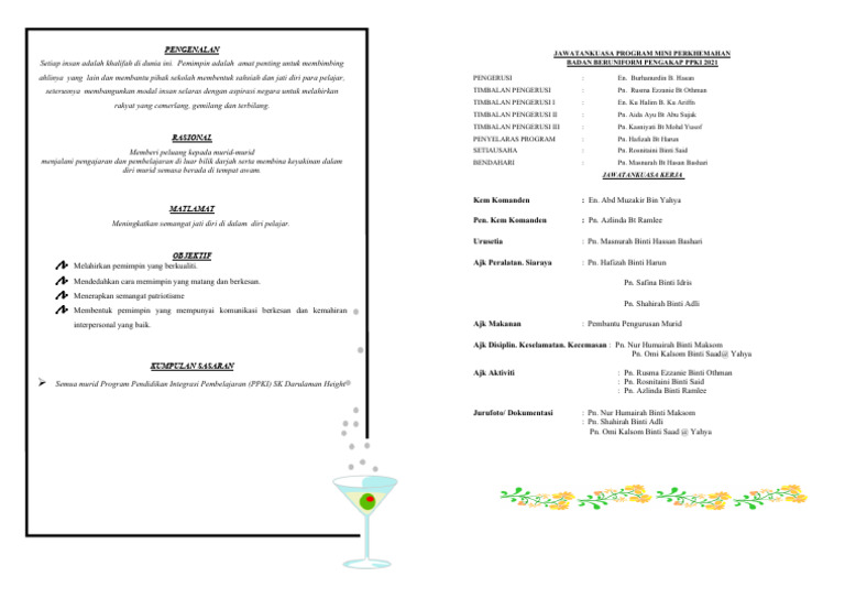 BROCURE Perkhemahan 2 | PDF