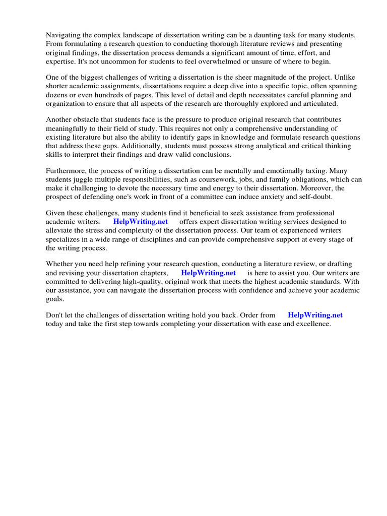 Mastering Dissertation Writing Challenges | PDF | Thesis | Essays