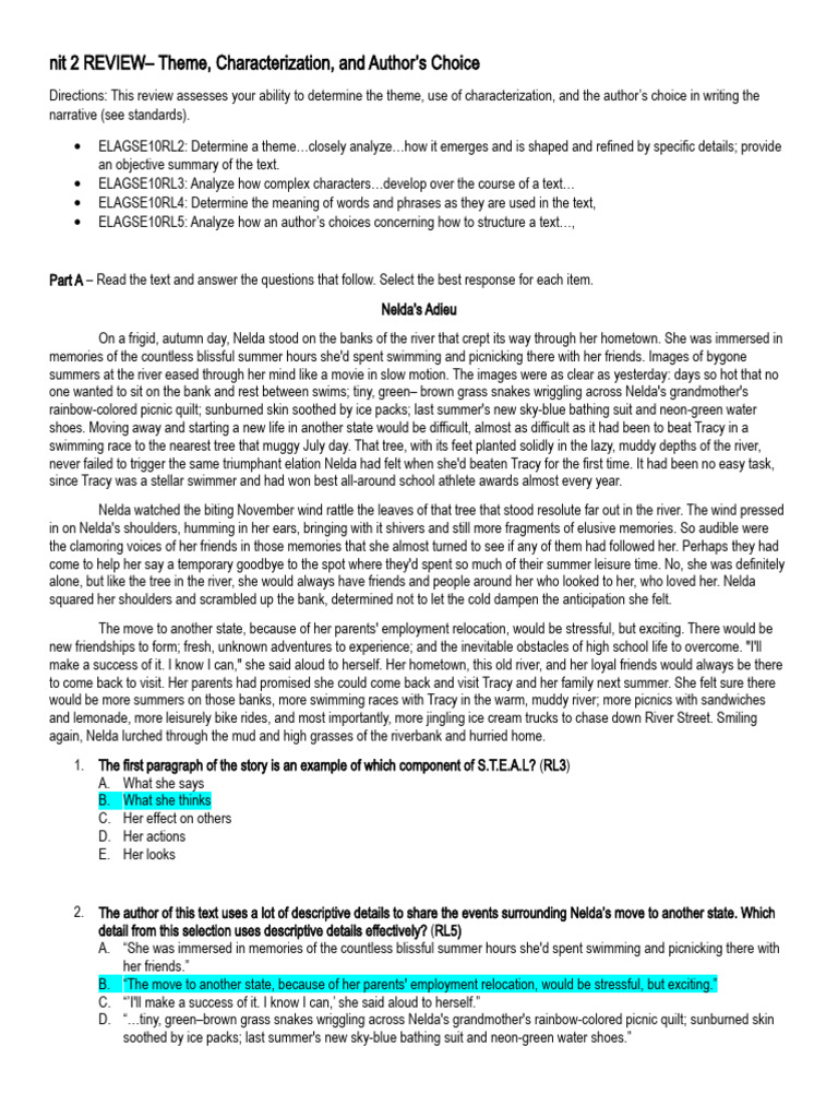 REVIEW - Unit2 (Assignment) | PDF