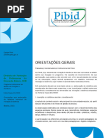 Modelo Relatório PIBID | PDF | Escolas