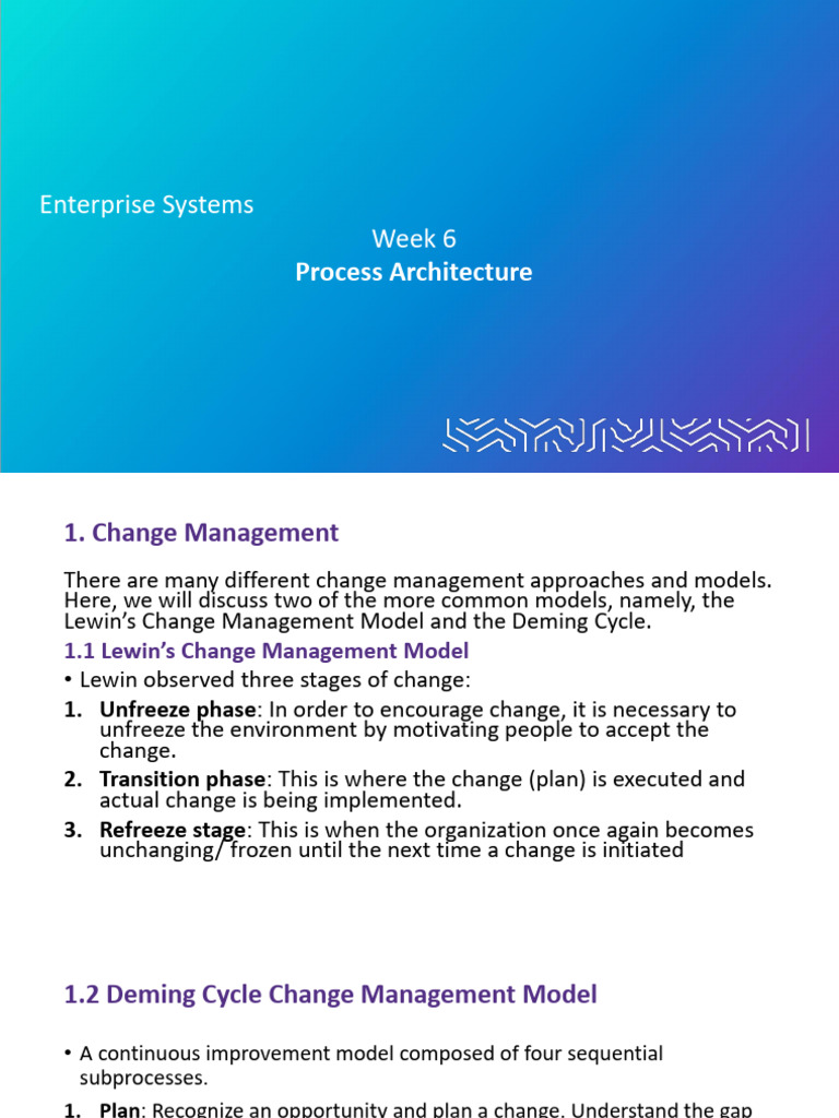 Module 05 Updated 3 Removed | PDF | Business Process | Change Management