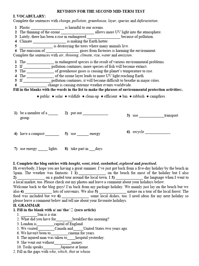 Unit 56 | PDF | Atmosphere Of Earth | Pollution