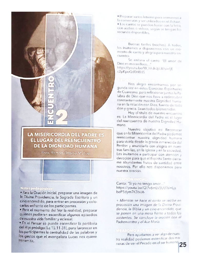 Encuentro 2 Ejercicio Espirituales | PDF