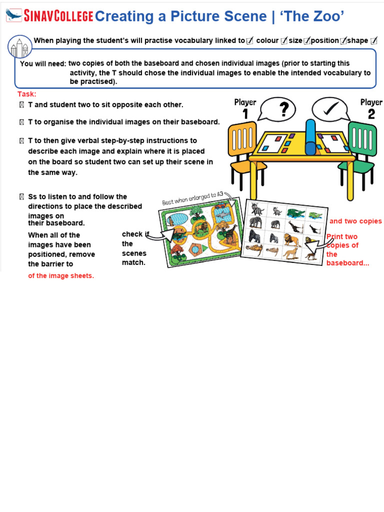 The-Zoo Colour | PDF | Vocabulary | Linguistics