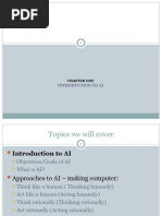 Lecture 01 - Introduction | PDF | Artificial Intelligence | Intelligence (AI) & Semantics