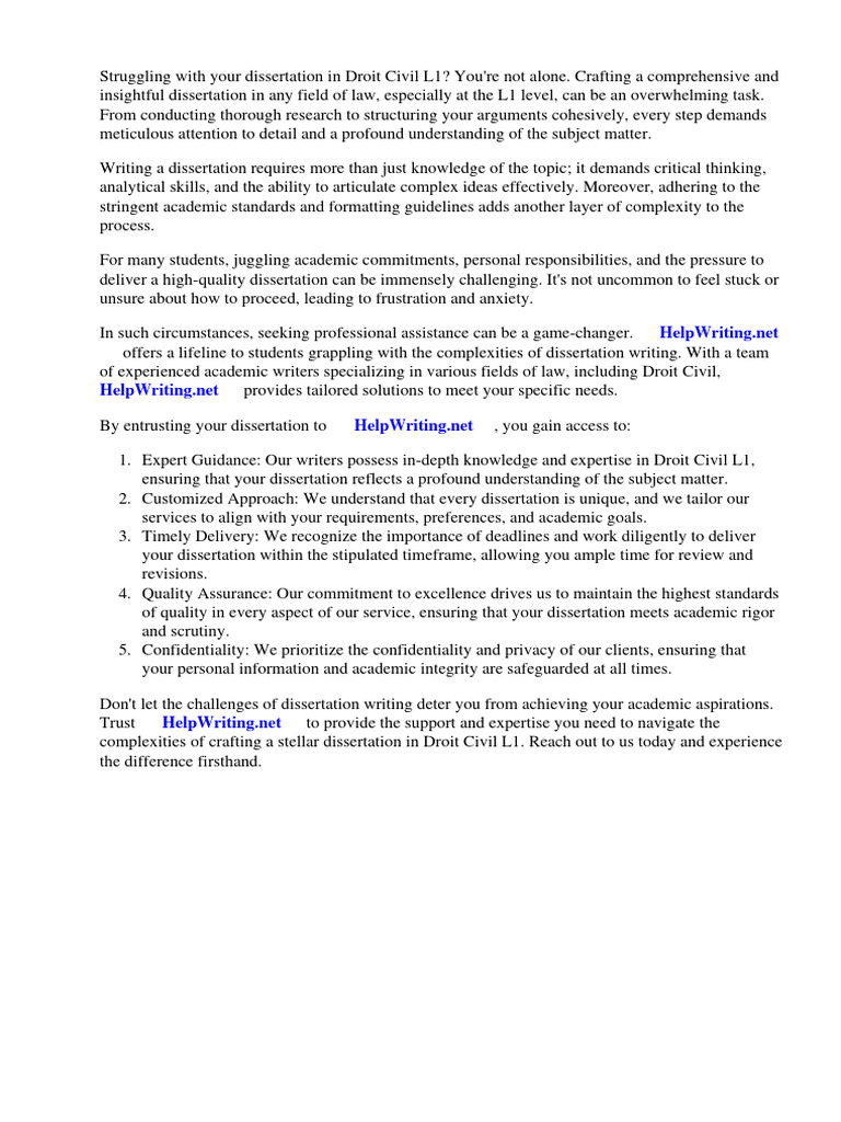 Exemple Dissertation Droit Civil l1 | PDF | Expert | Knowledge