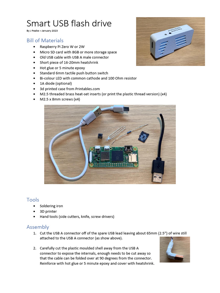 Smart USB Flash Drive | PDF | Usb Flash Drive | Electrical Connector