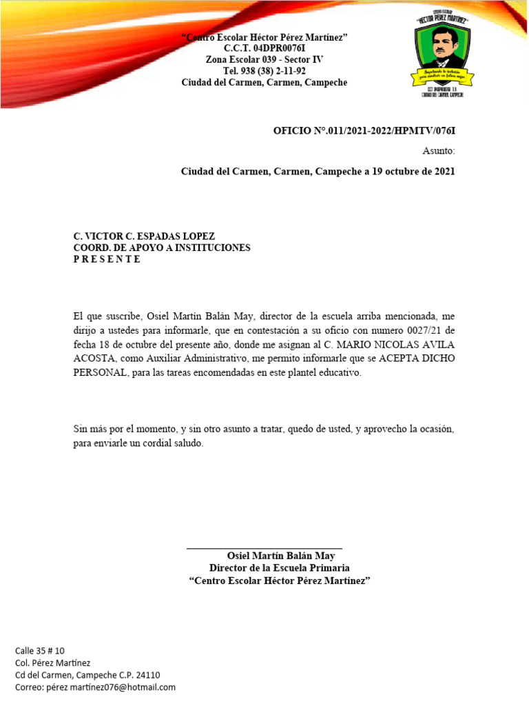 Formato de Oficios | PDF