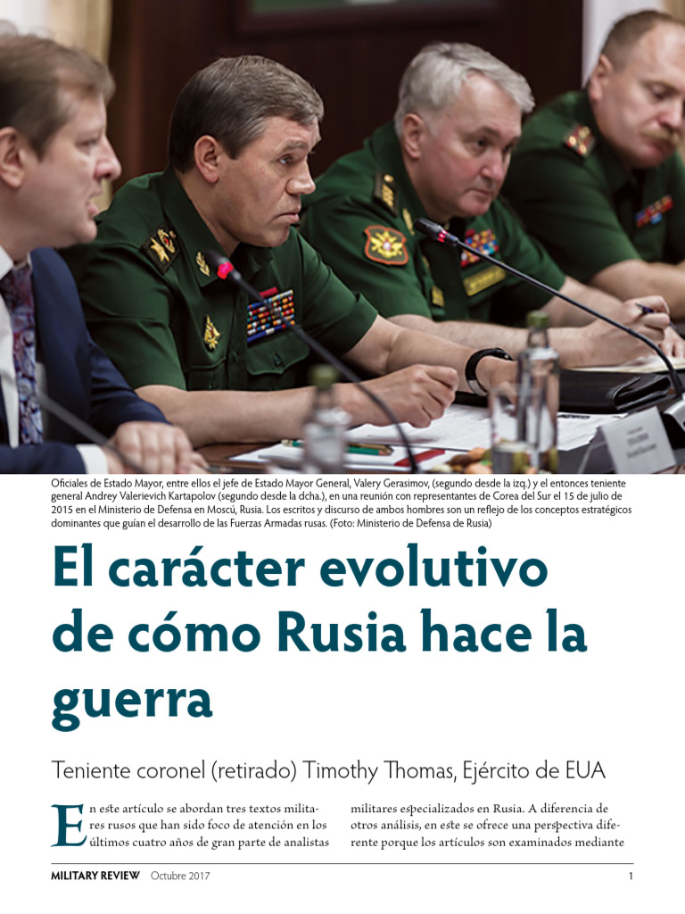 Thomas Rusia Hace Guerra | PDF | Ciencia militar | Rusia
