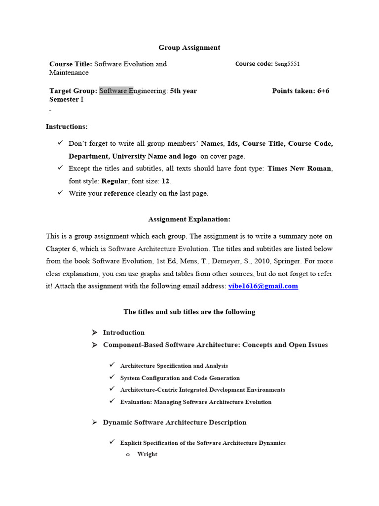 Assignment - 2 For SW Evolution and Maintenace | PDF | Software ...