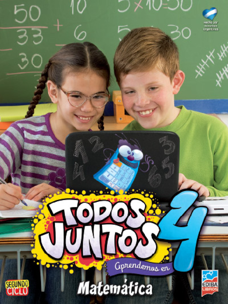 4 LND MATE Todos Juntos 4 Ediba Matemática | PDF