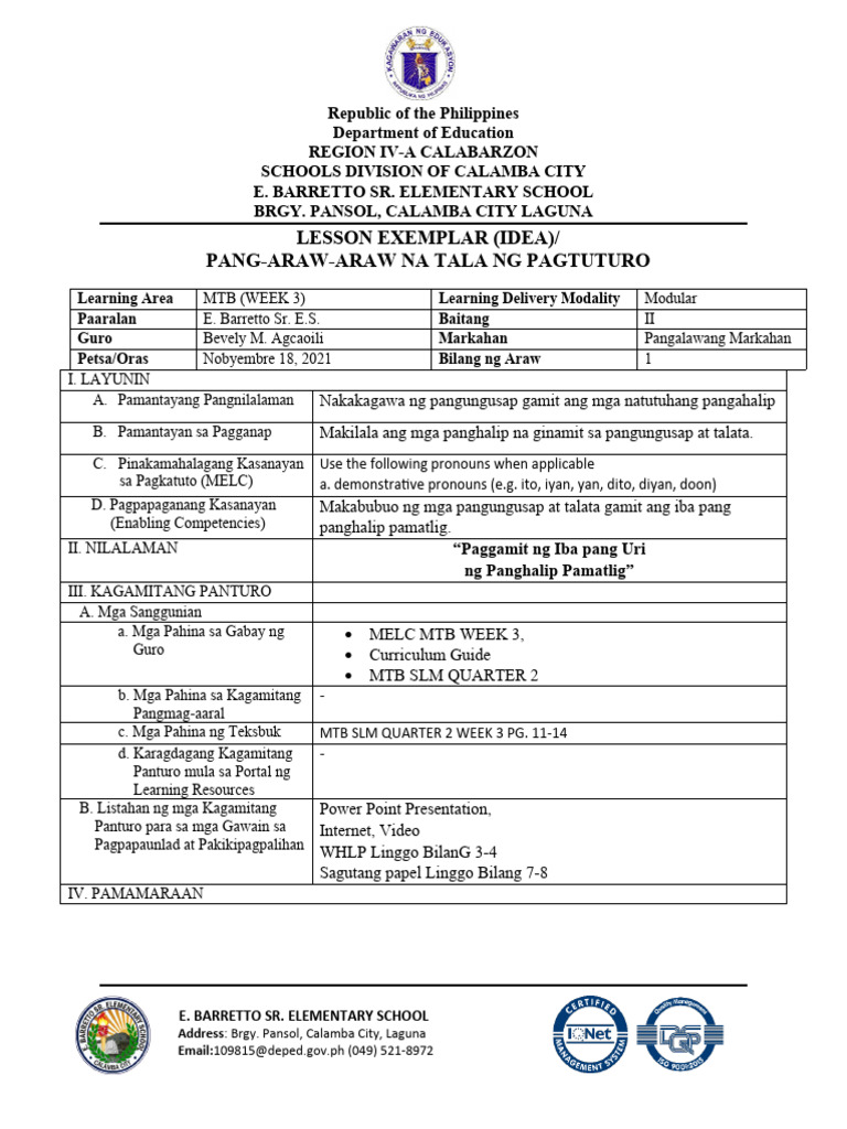 COT1 Beverly Agcaoili | PDF