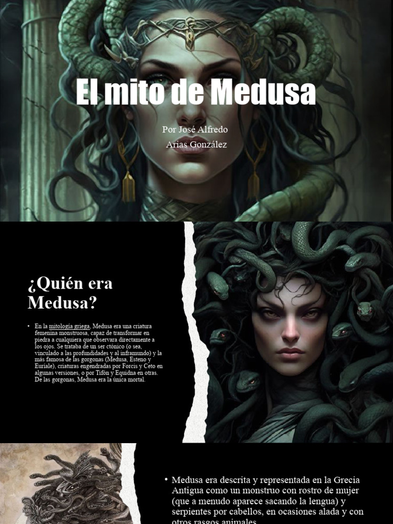 El Mito de Medusa | PDF | Medusa | Mitología griega