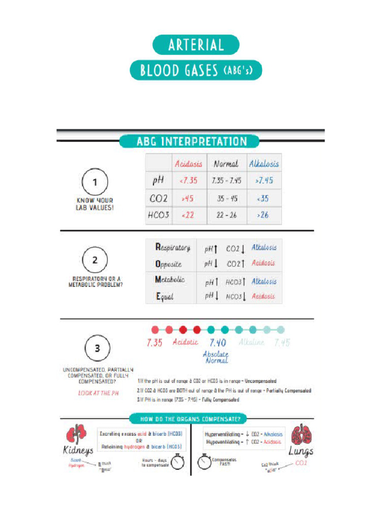 arterial blood gas | PDF