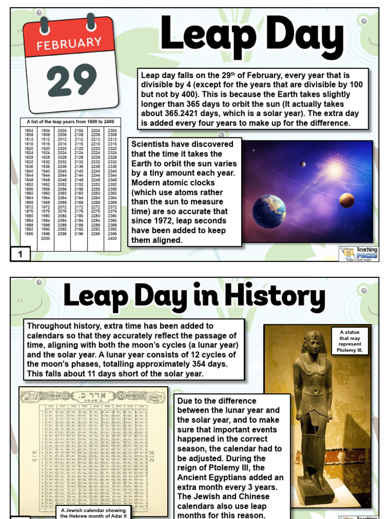 Understanding Leap Years and Customs | PDF | Calendar | Hebrew Calendar