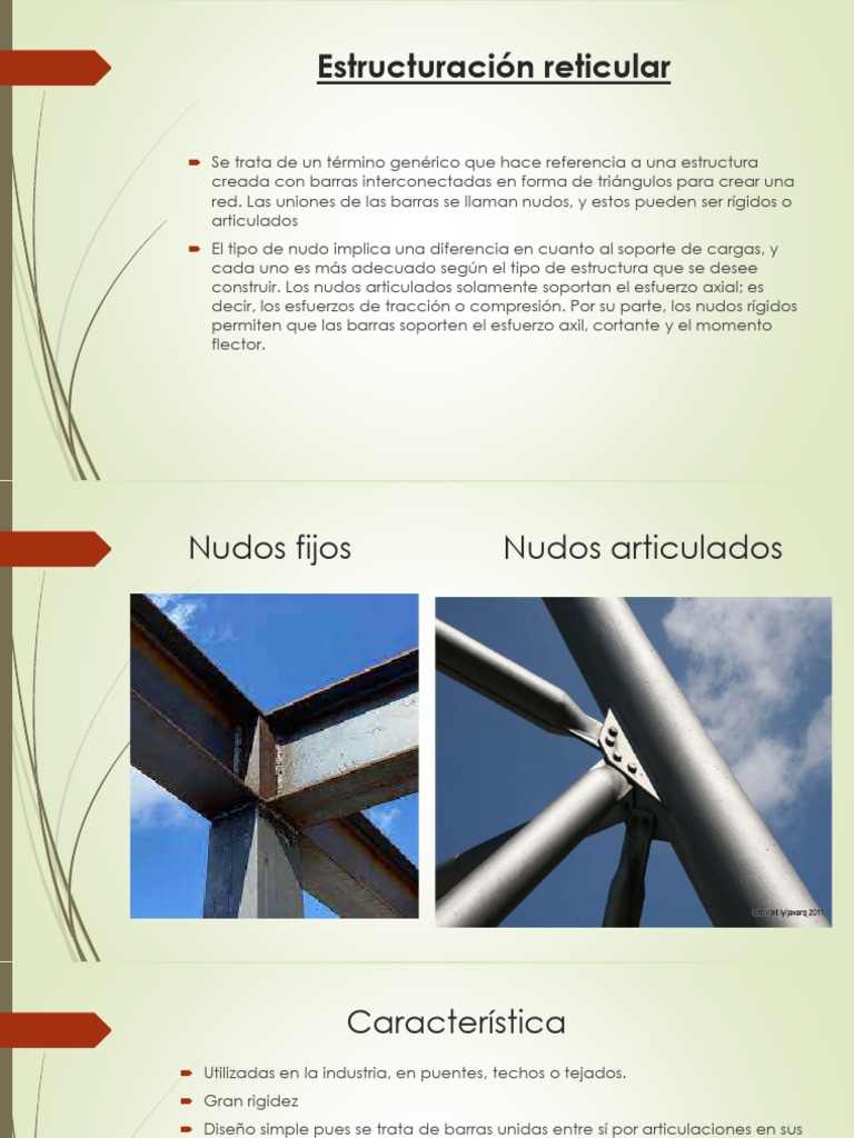 Estructuración Reticular | PDF | Braguero | Ingeniería estructural