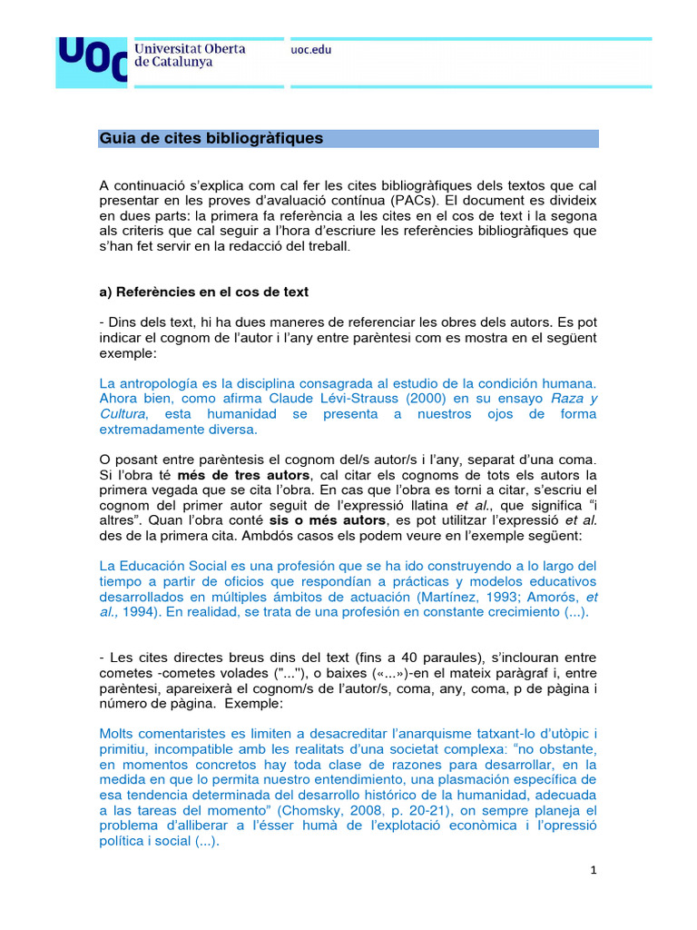 Guia Cites Bibliogra - Fiques - CAT | PDF