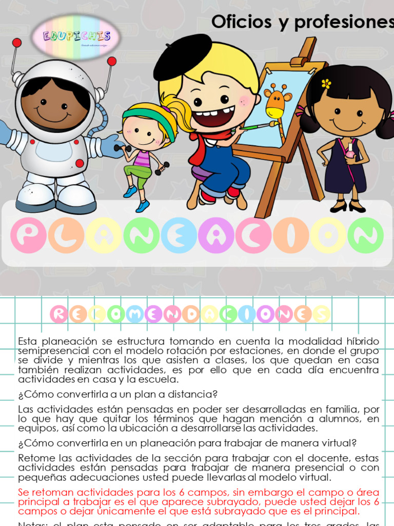 34 Oficios y Profesiones | PDF | Aprendizaje