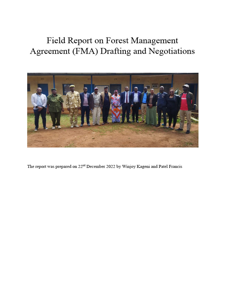 FMA Negotiation Field report Jan 7 2023 (pm) | PDF | Indemnity | Legal ...